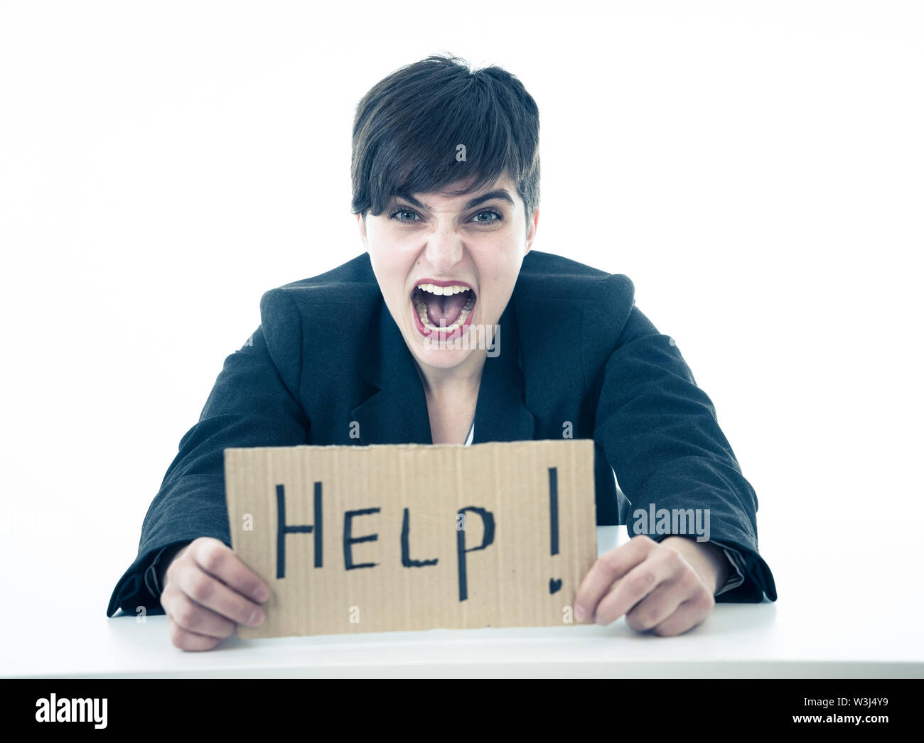 Unemployed single mother hi-res stock photography and images - Alamy