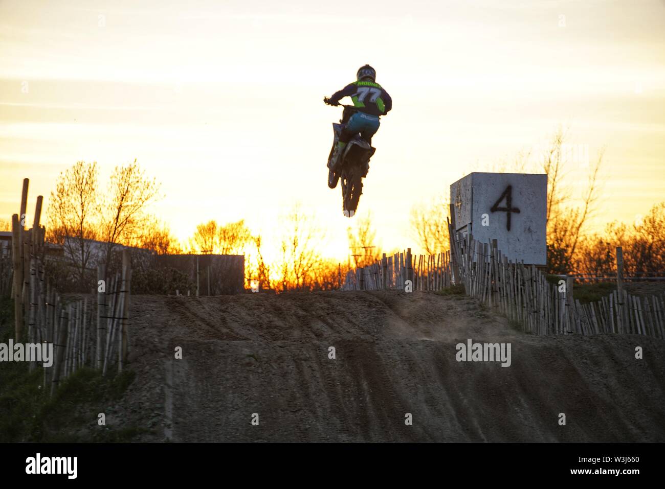Motorcross jump hi-res stock photography and images - Alamy
