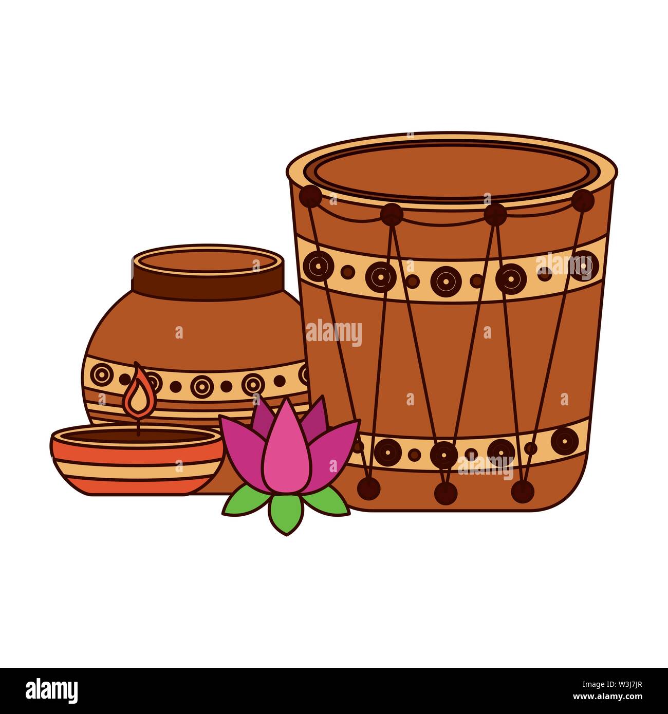 Artifacts india Stock Vector Images - Alamy