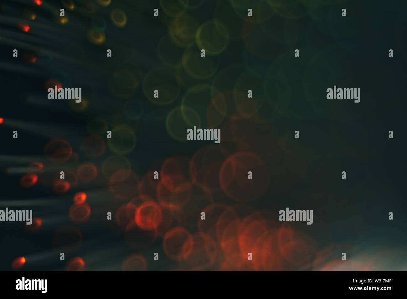 Beautiful colored bokeh on a dark abstract background Stock Photo - Alamy