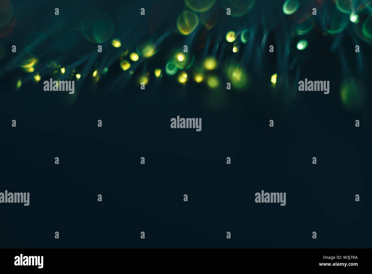 Beautiful colored bokeh on a dark abstract background Stock Photo - Alamy