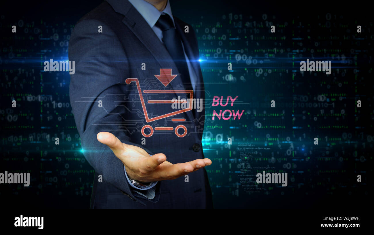 Virtual shopping cart hi-res stock photography and images - Alamy