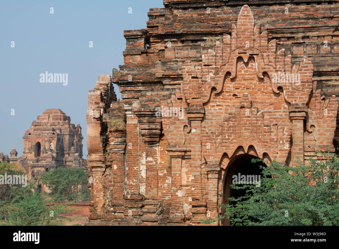 Myanmar aka Burma, Bagan. Historic Archaeological Zone near Le-myet-hna ...