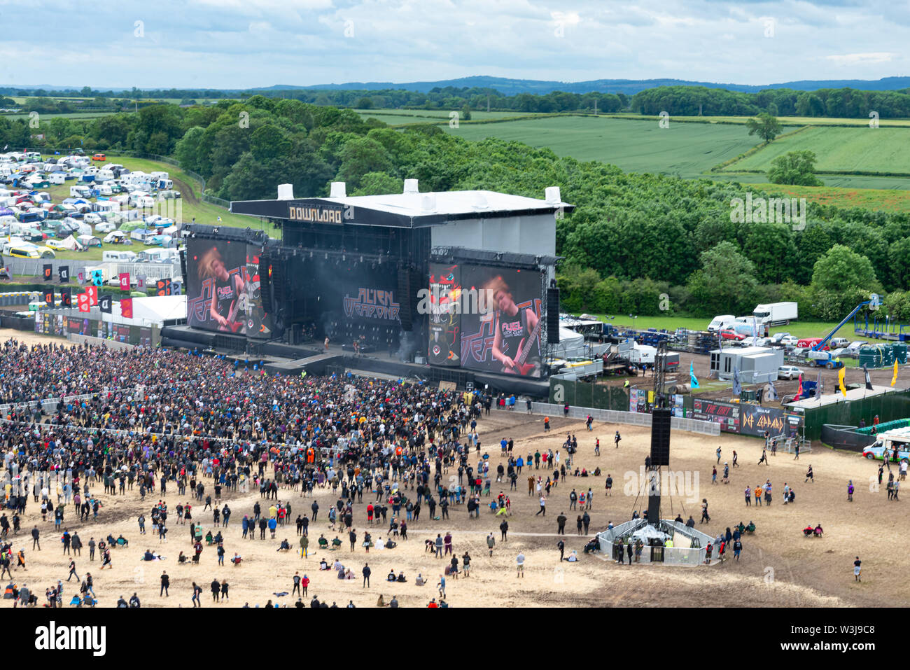 2019 Download Festival - Day 2 - Atmosphere Featuring: atmosphere Where ...