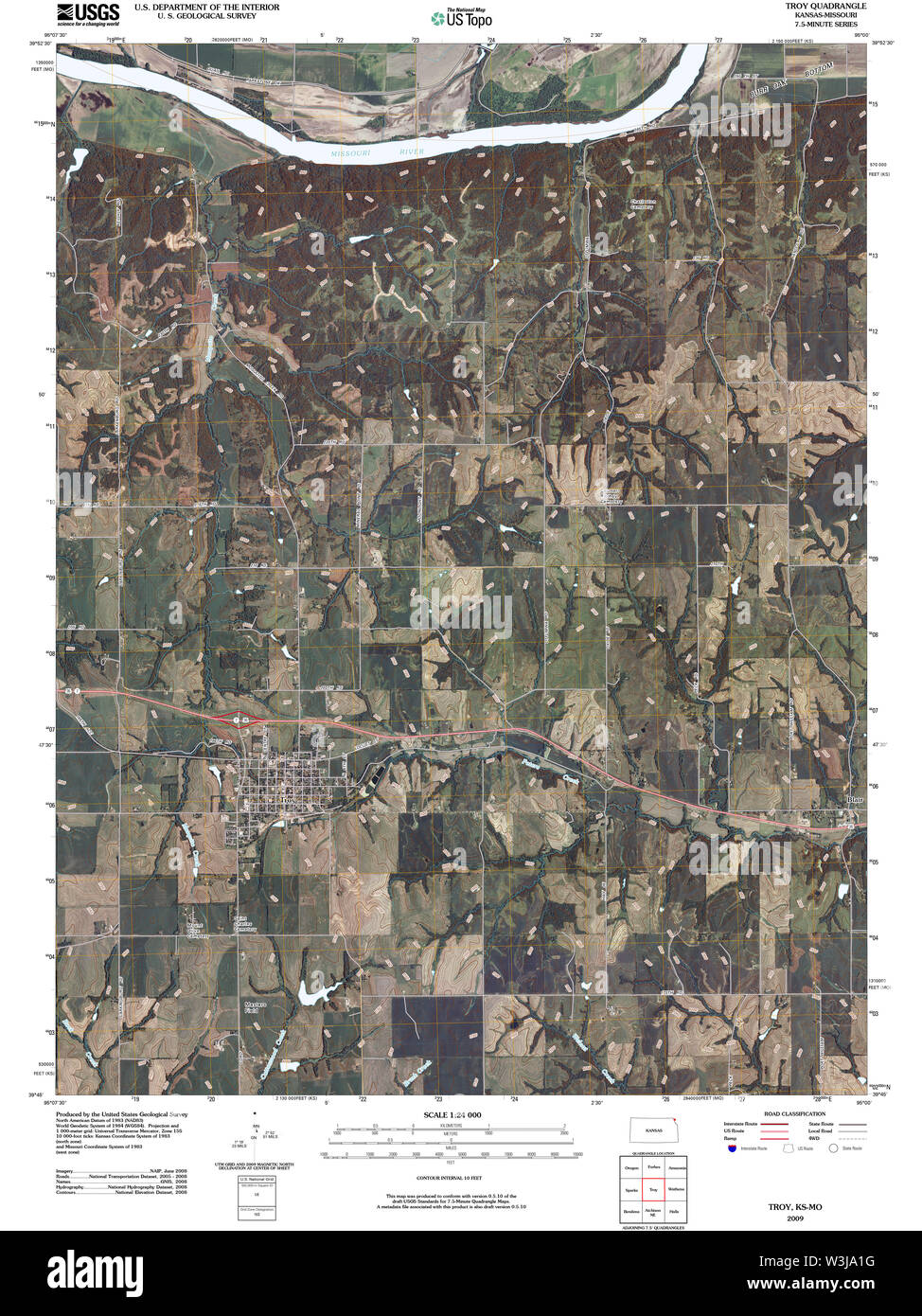 Map of troy Cut Out Stock Images & Pictures - Alamy