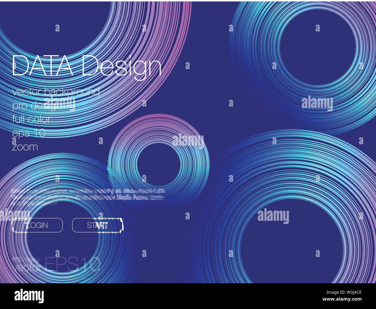 Abstract blend background. Template for web site Stock Vector Image ...