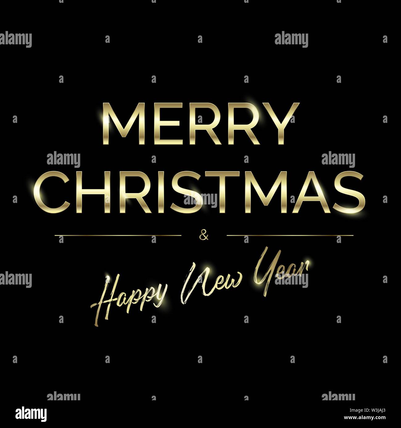 Merry christmas! inscription on Stock Vector Images - Alamy