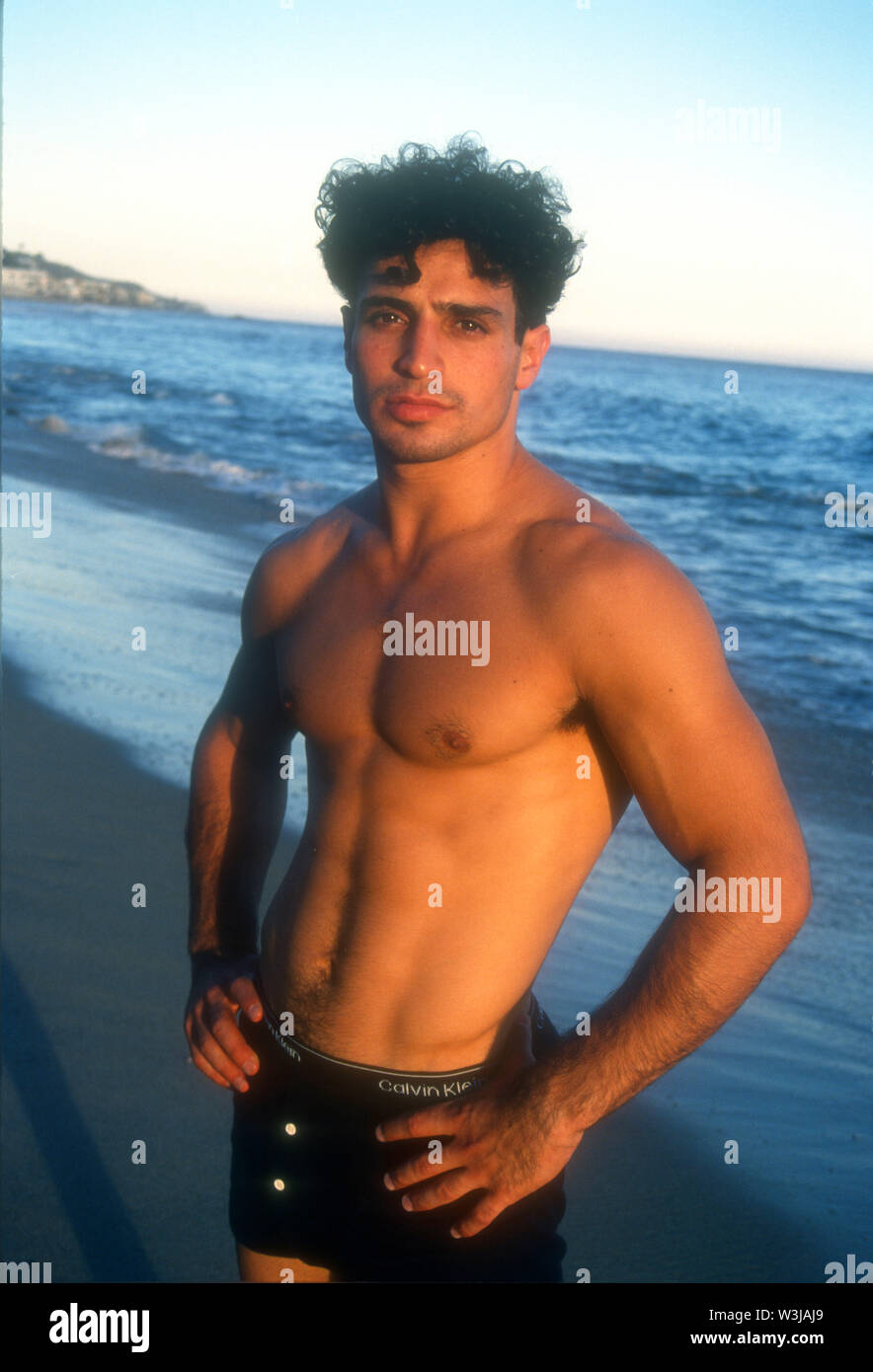 Malibu, California, USA 27th September 1994 (Exclusive) Acrobat/artist ...