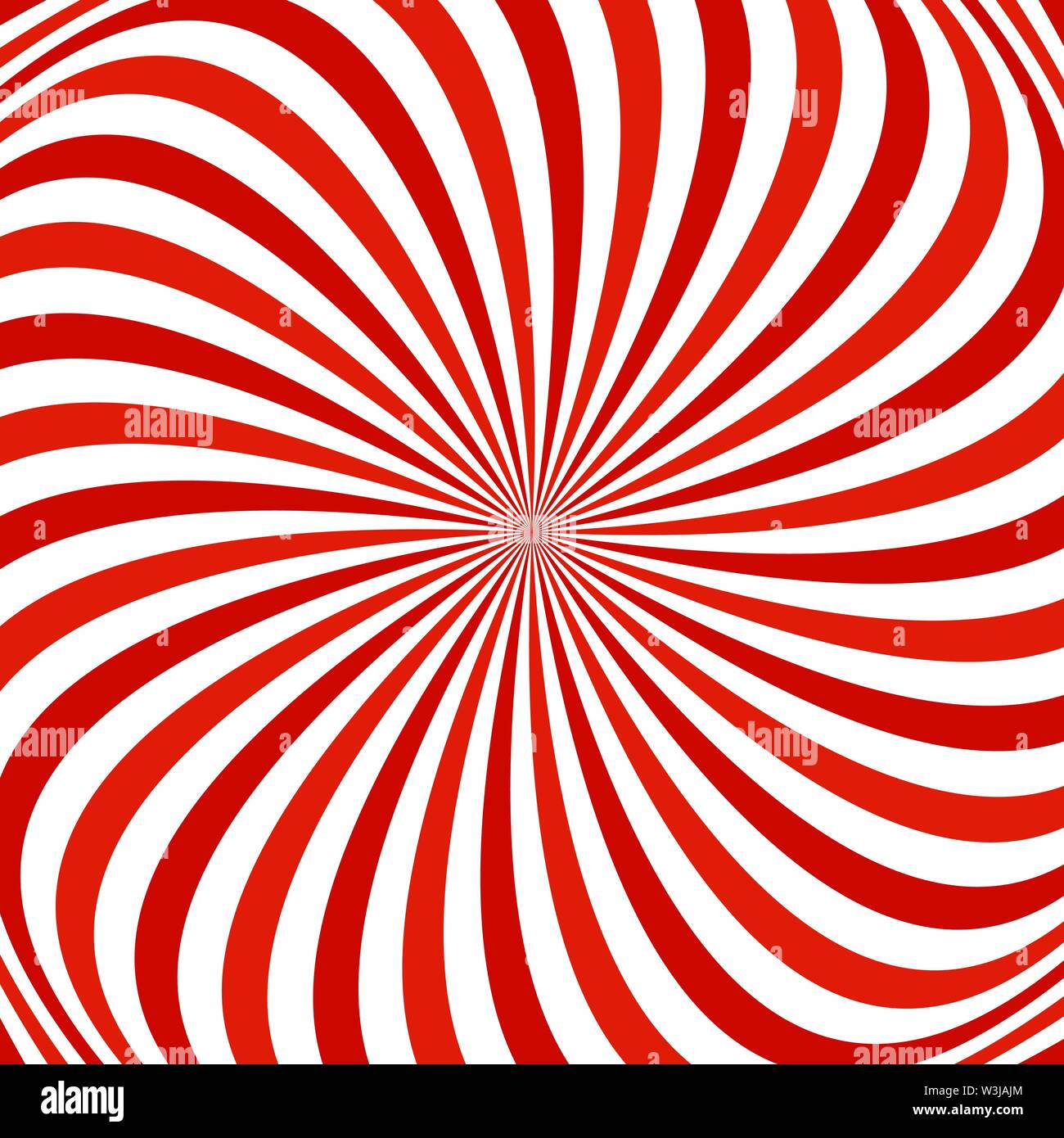 Red and white spiral abstract background - vector graphic design Stock ...