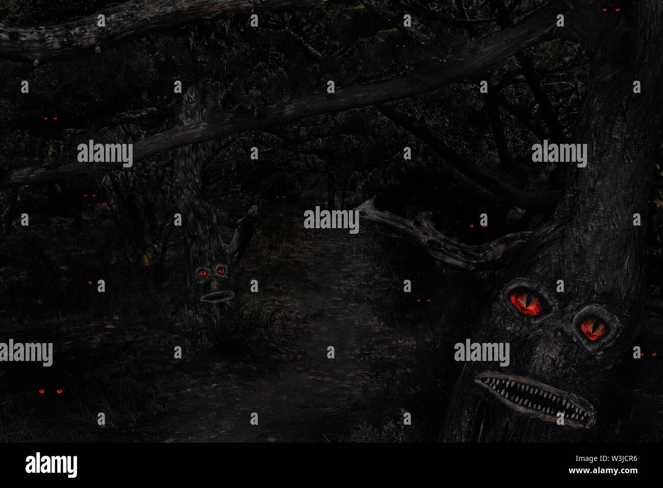 Fantasy forest monsters hi-res stock photography and images - Alamy