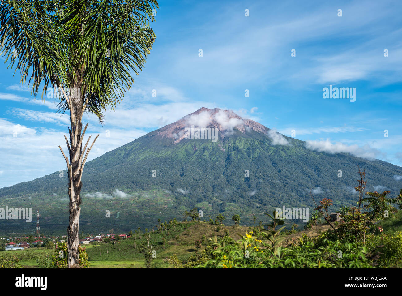 Kerinci Volcano