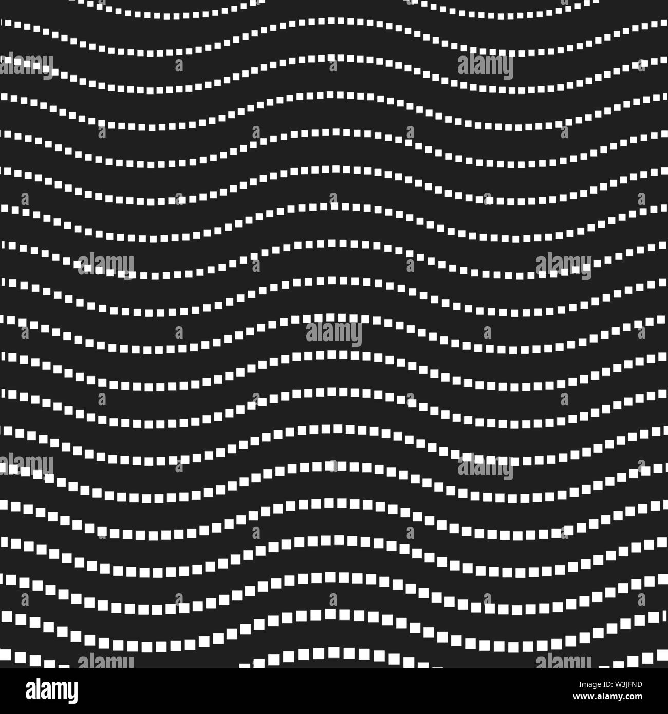 Dot wave pattern Black and White Stock Photos & Images - Alamy