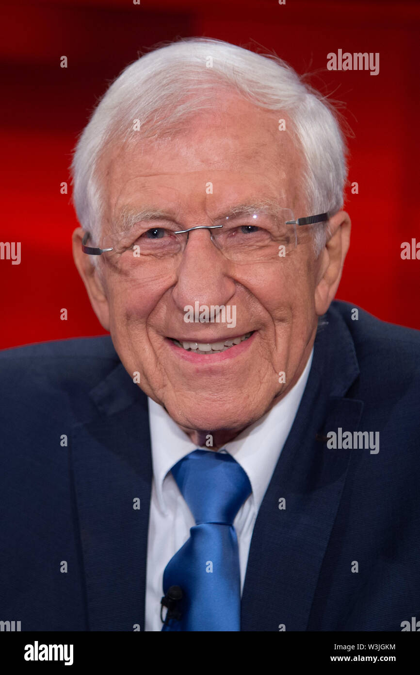 Cologne, Deutschland. 15th July, 2019. Franz ALT, journalist and book ...