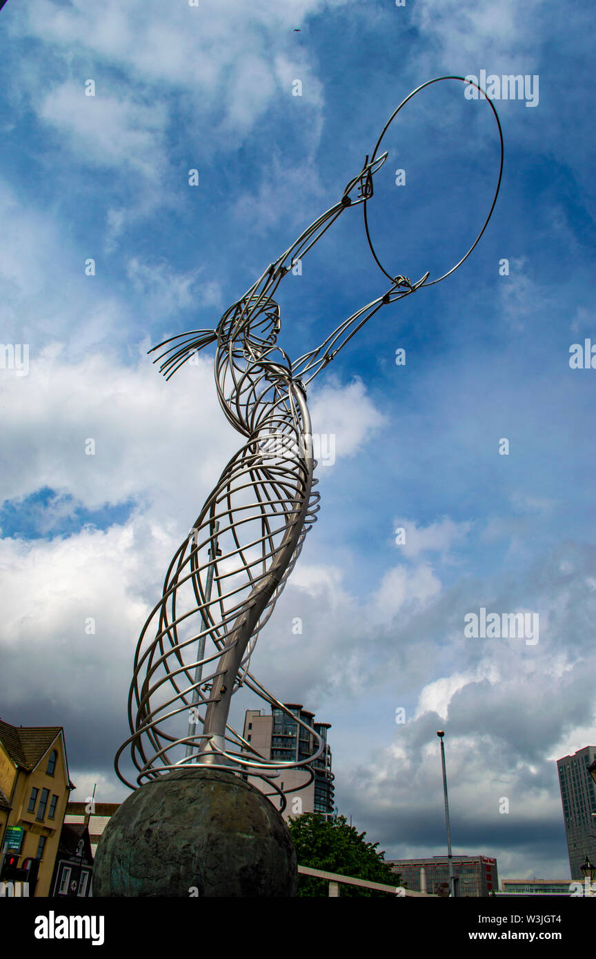 Belfast Sculpture Beacon Of Hope at Tayla Hunter blog