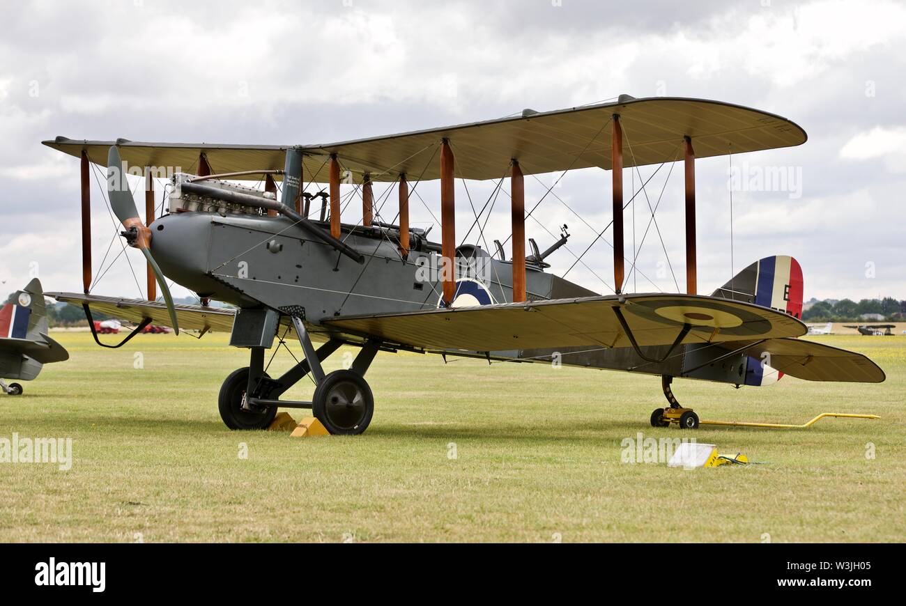 Airco DH.9 / de Havilland DH.9 the world's first strategic bomber restored by the Historic ...