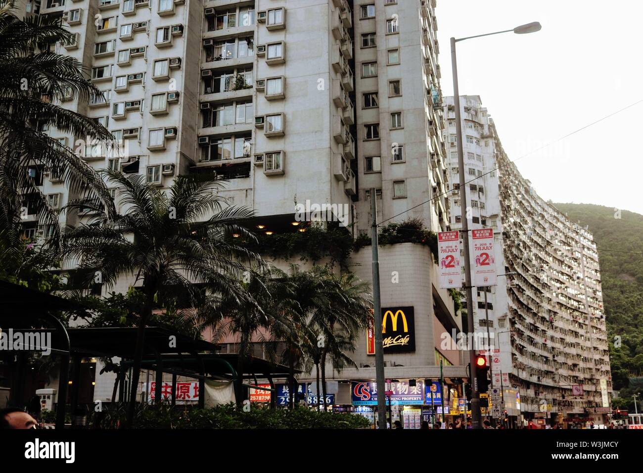 Old housing complex wall hi-res stock photography and images - Alamy