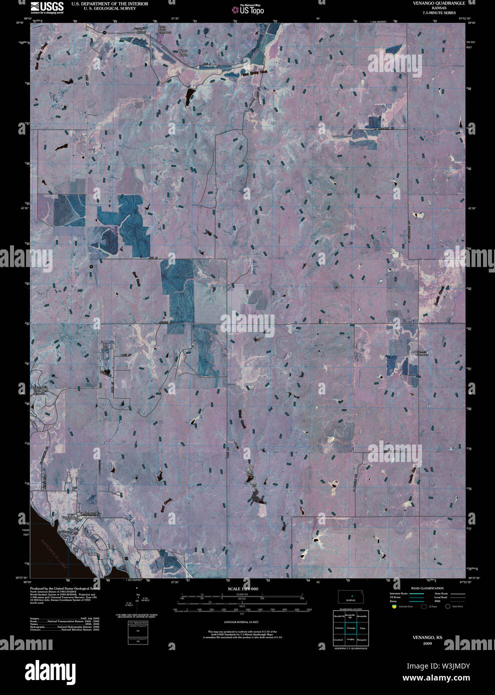 Map of venango hi-res stock photography and images - Alamy