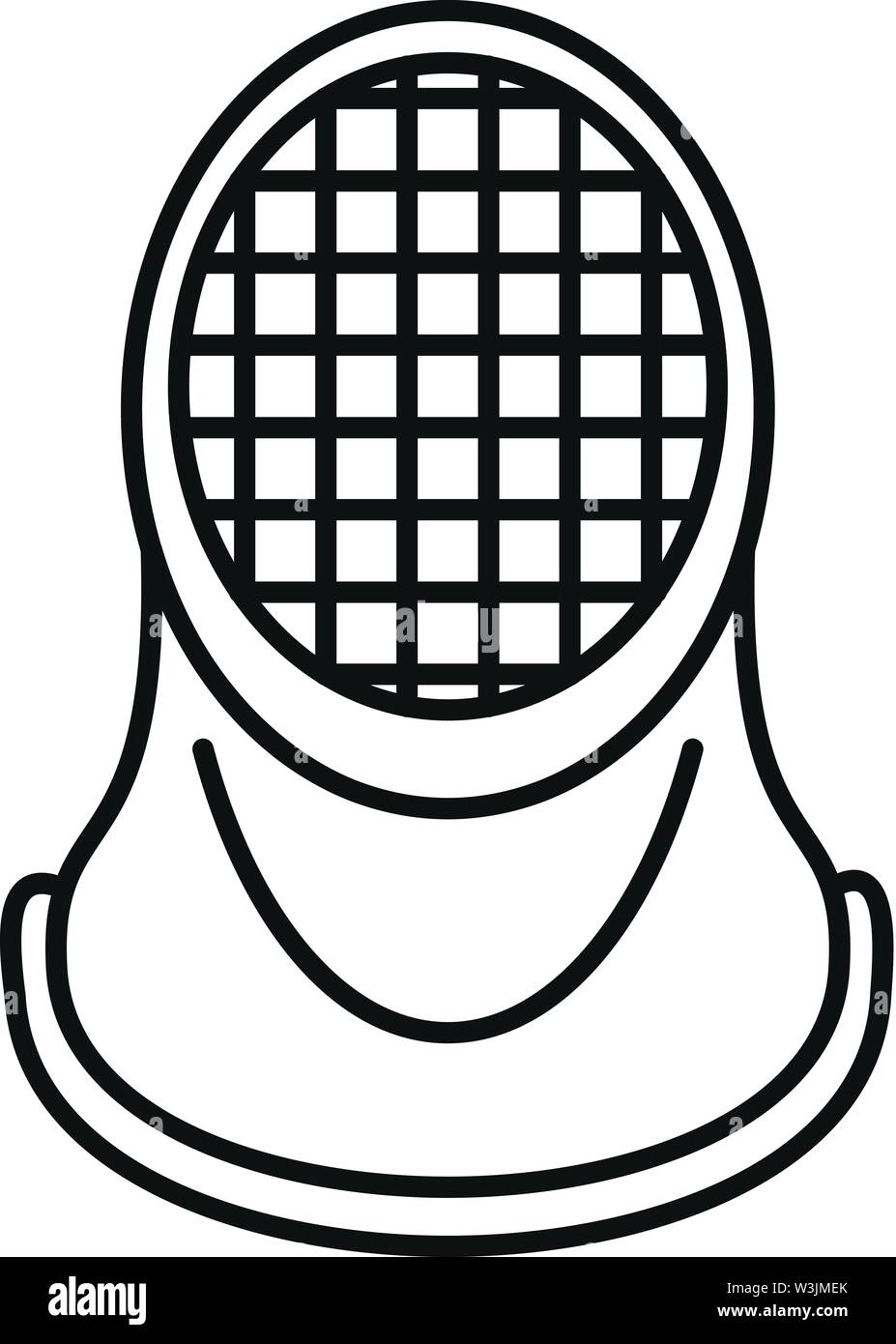 Fencing Mask Clipart
