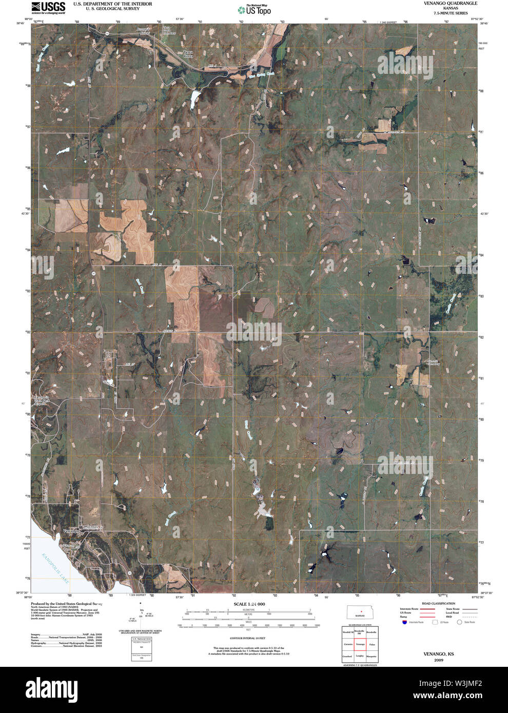 Map of venango hi-res stock photography and images - Alamy