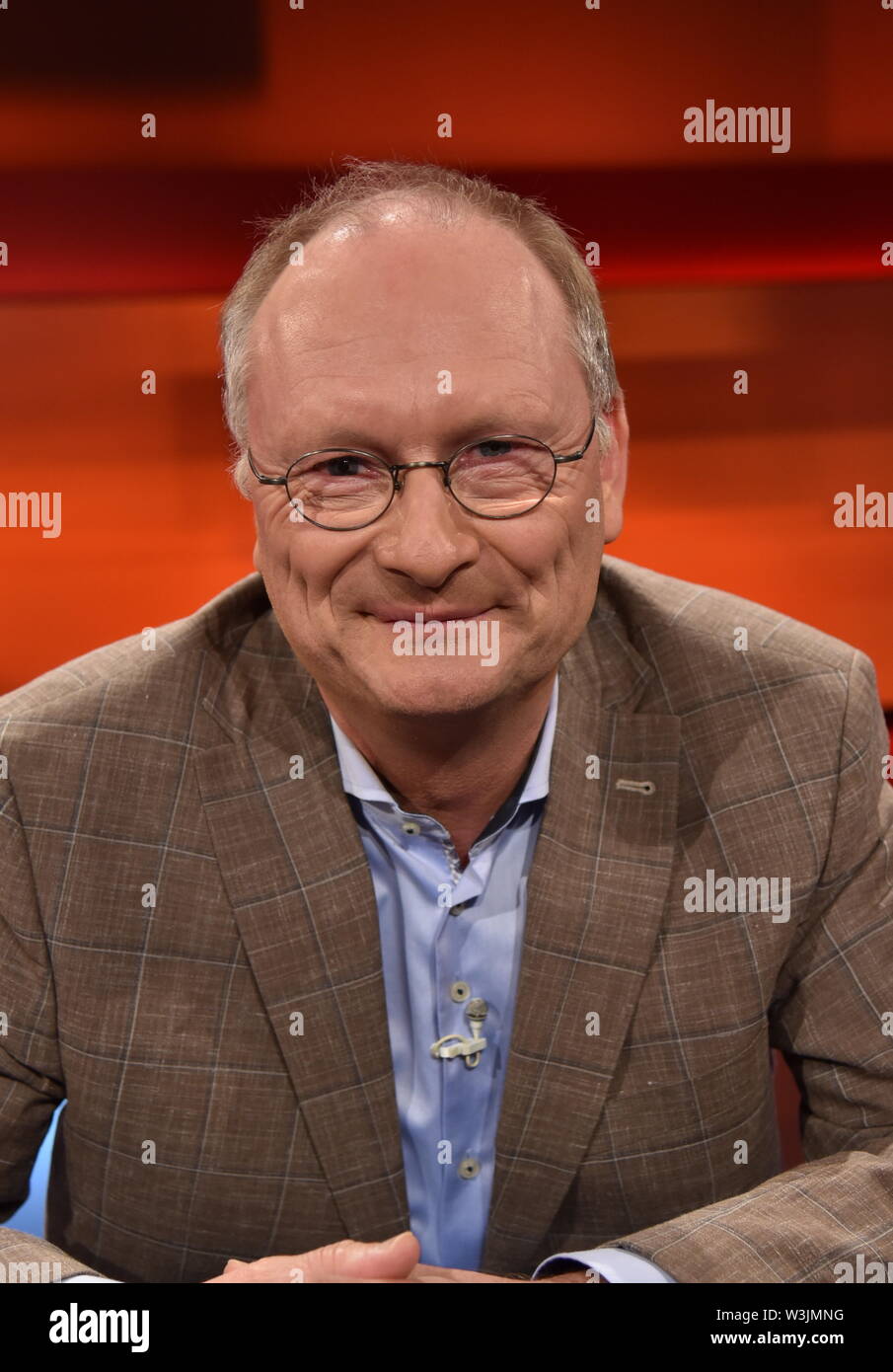 Cologne, Germany. 15th July, 2019. The meteorologist Sven Plöger, ARD ...