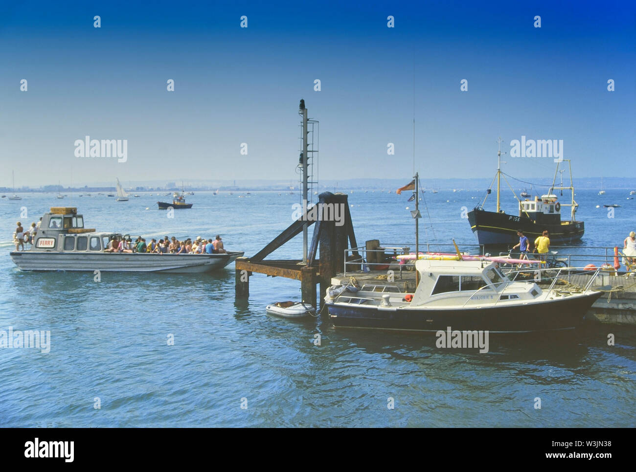 The Hayling Enterprise passenger ferry, Hayling Island, Hampshire ...