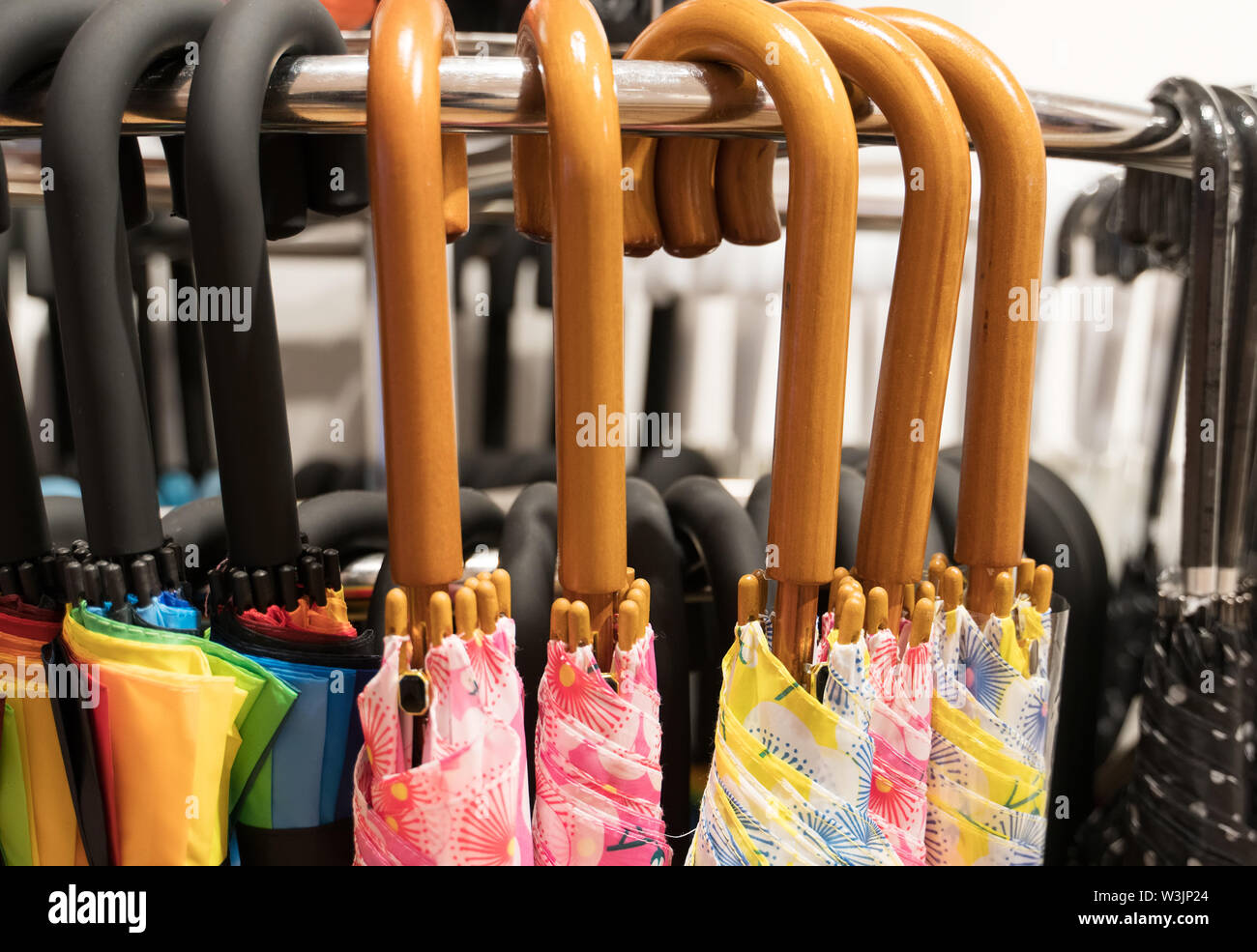 Many umbrellas hi-res stock photography and images - Alamy