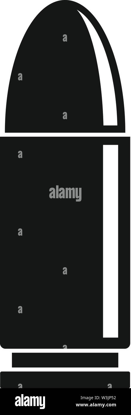 Bullet icon. Simple illustration of bullet vector icon for web design ...