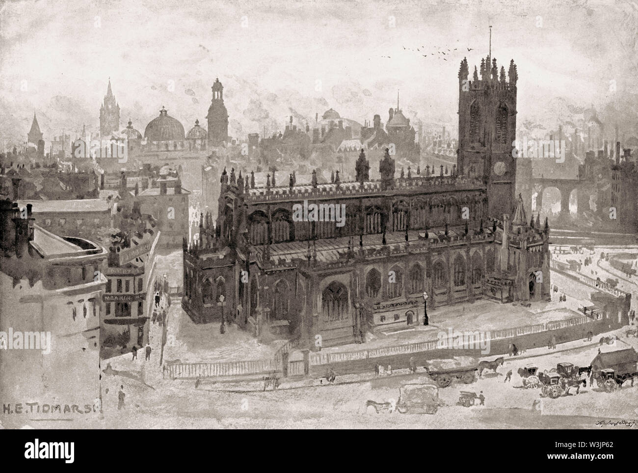 Manchester England 19th Century High Resolution Stock Photography and ...