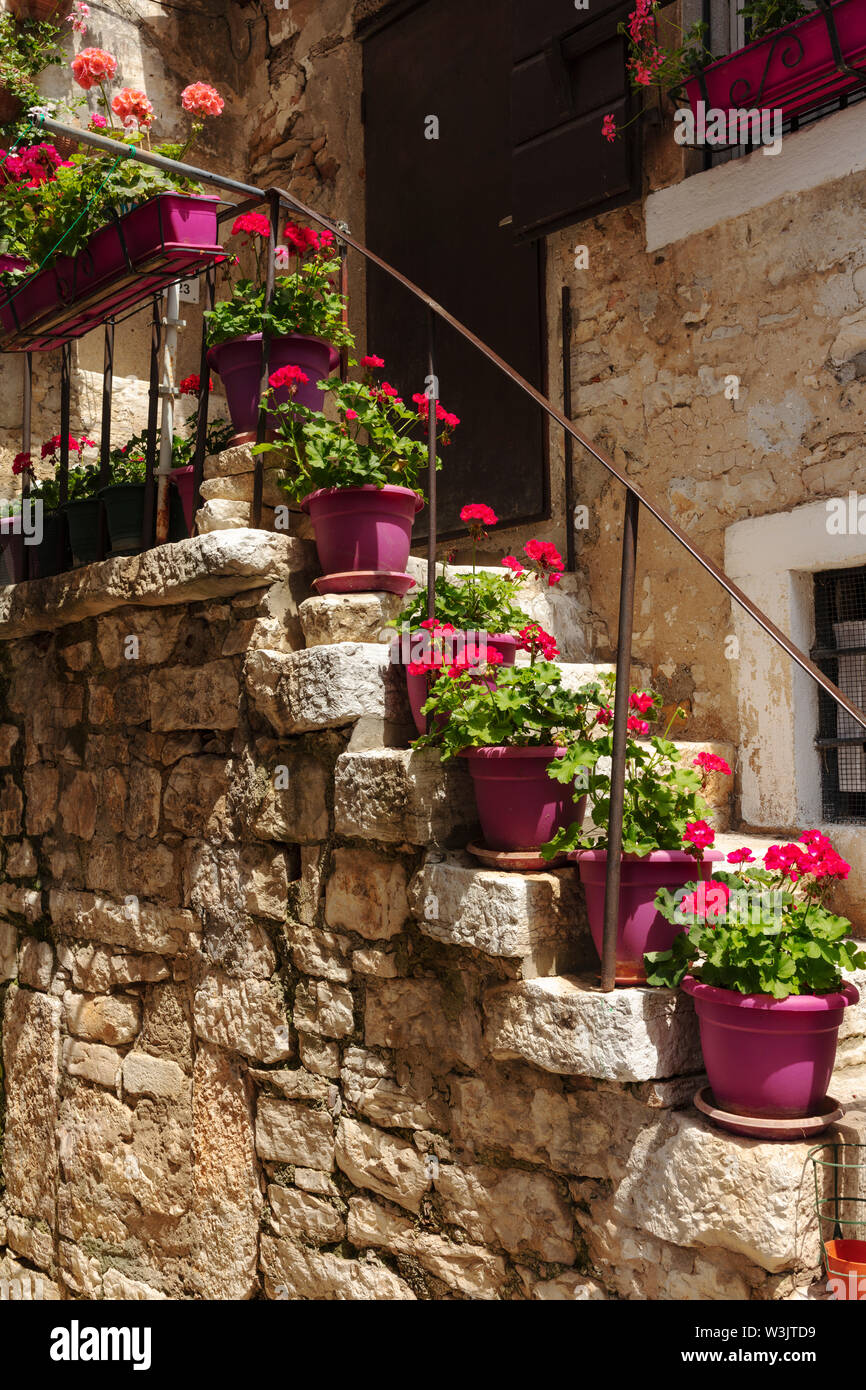 Pots line hi-res stock photography and images - Alamy