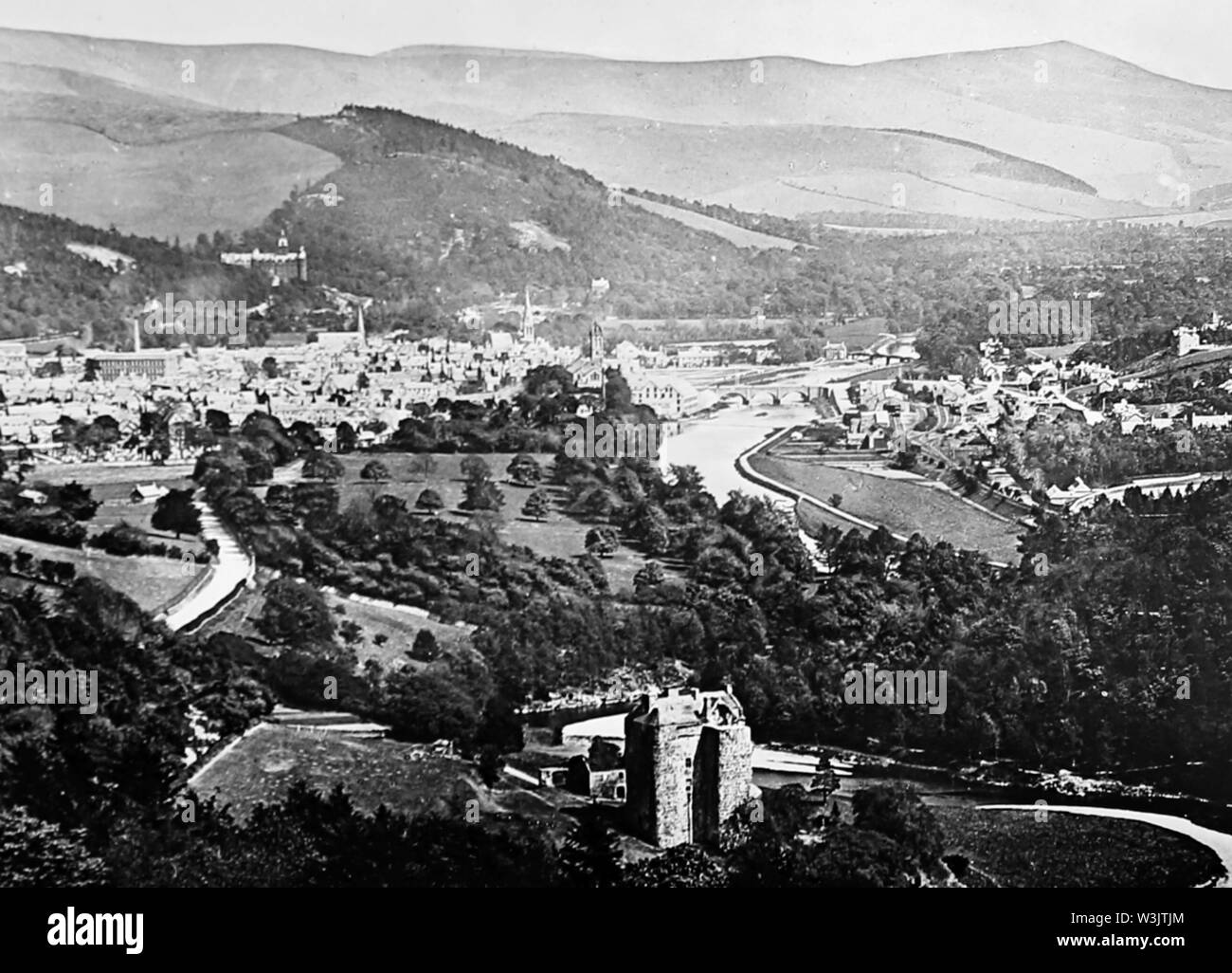 Peebles scotland Black and White Stock Photos & Images - Alamy