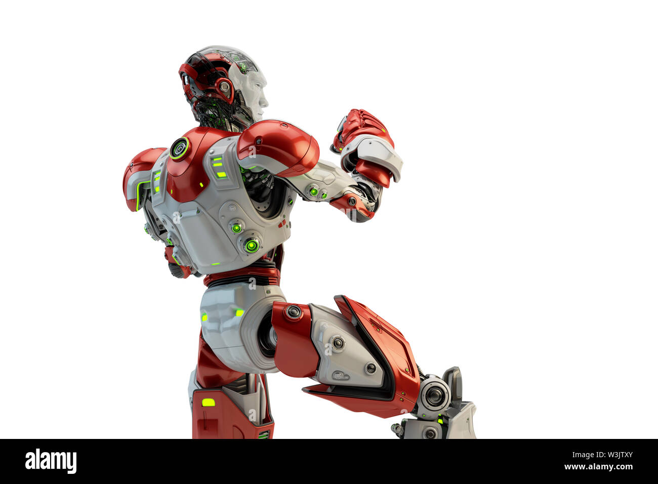 Robot training Cut Out Stock Images & Pictures - Alamy