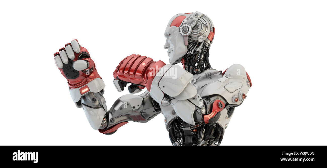 Kick boxer training in Cut Out Stock Images & Pictures - Alamy