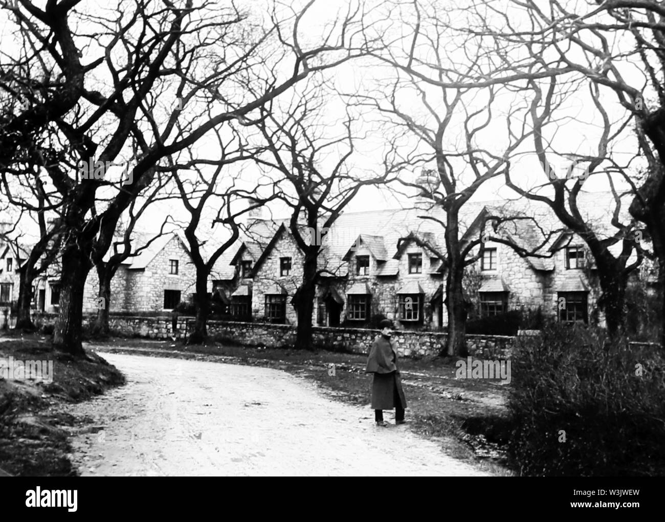 Bodelwyddan Village, Wales Stock Photo - Alamy
