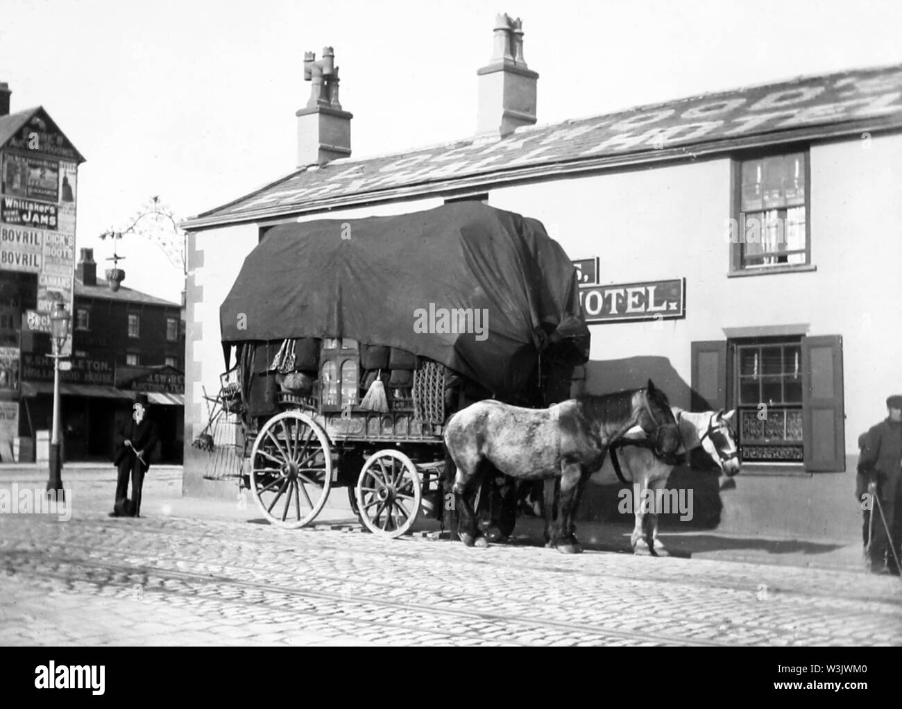 Old Foxhall Hotel, Blackpool Stock Photo - Alamy