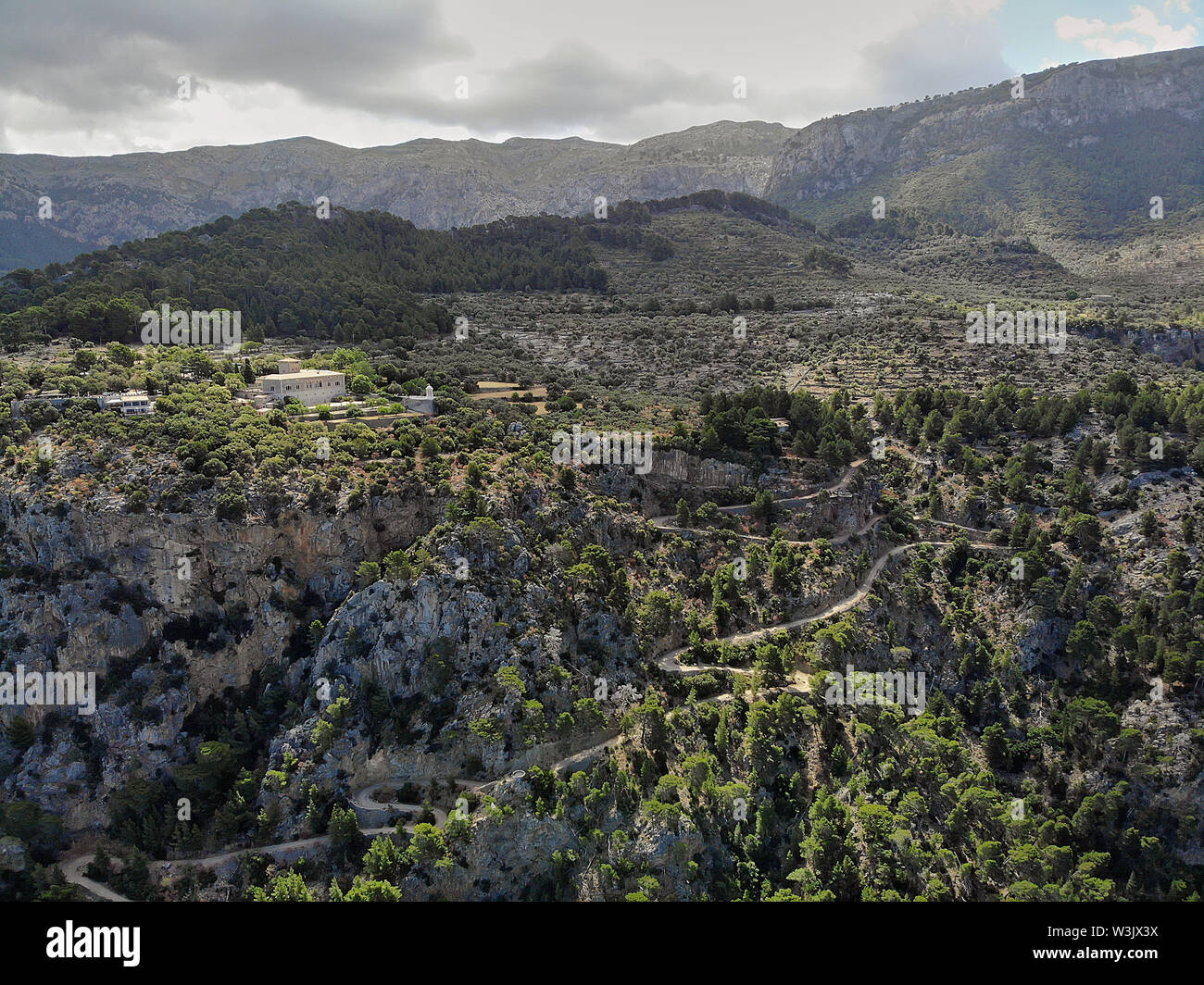 Aerial view over mallorca hi-res stock photography and images - Alamy