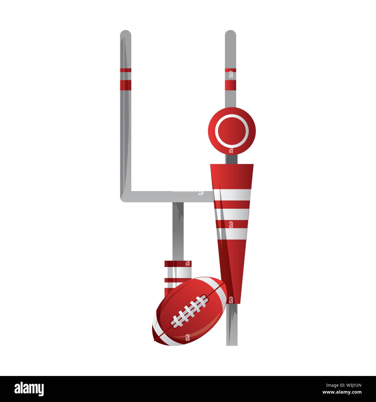 american football sport game cartoon Stock Vector Image & Art - Alamy