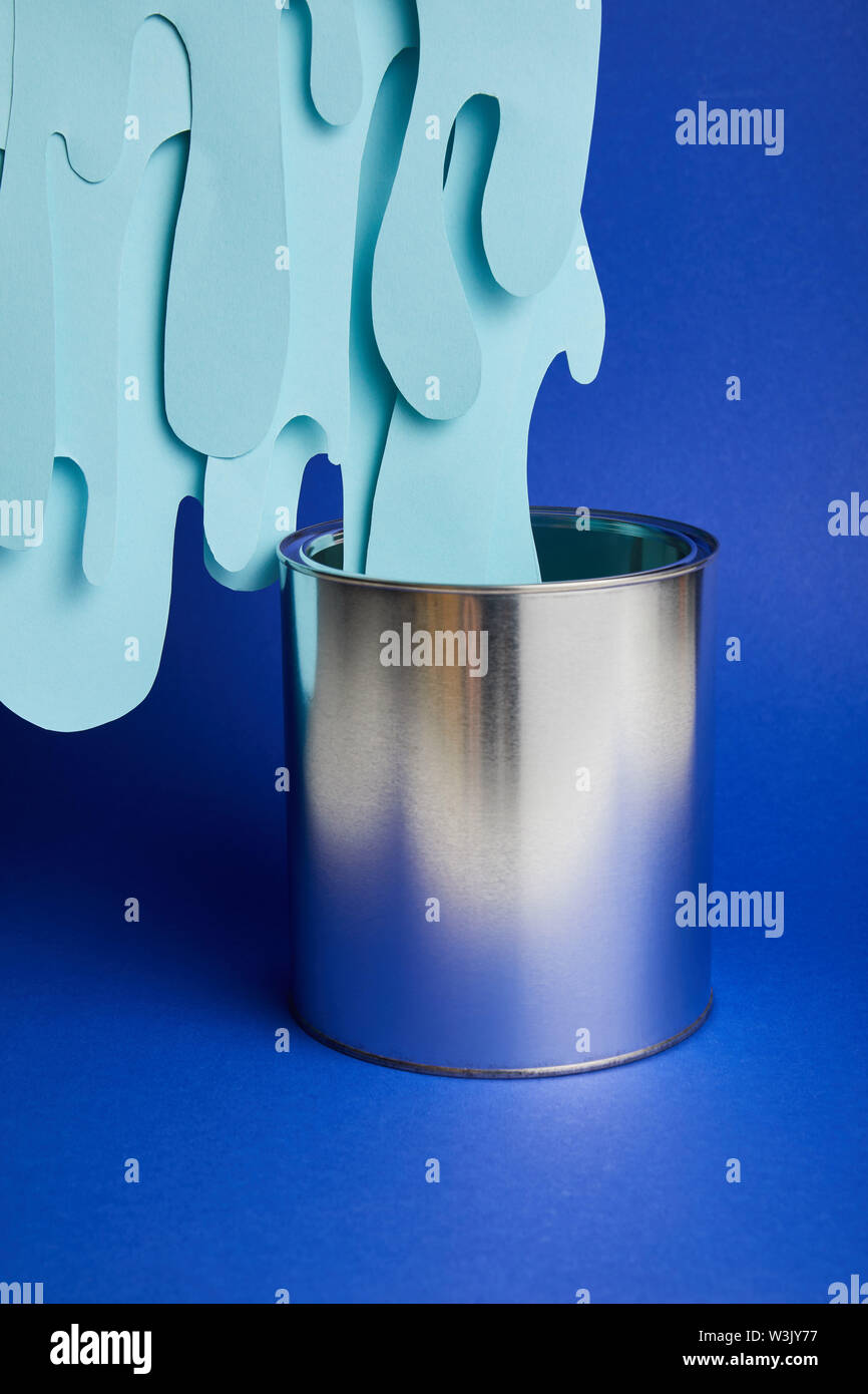 Dripping paint tin hi-res stock photography and images - Alamy