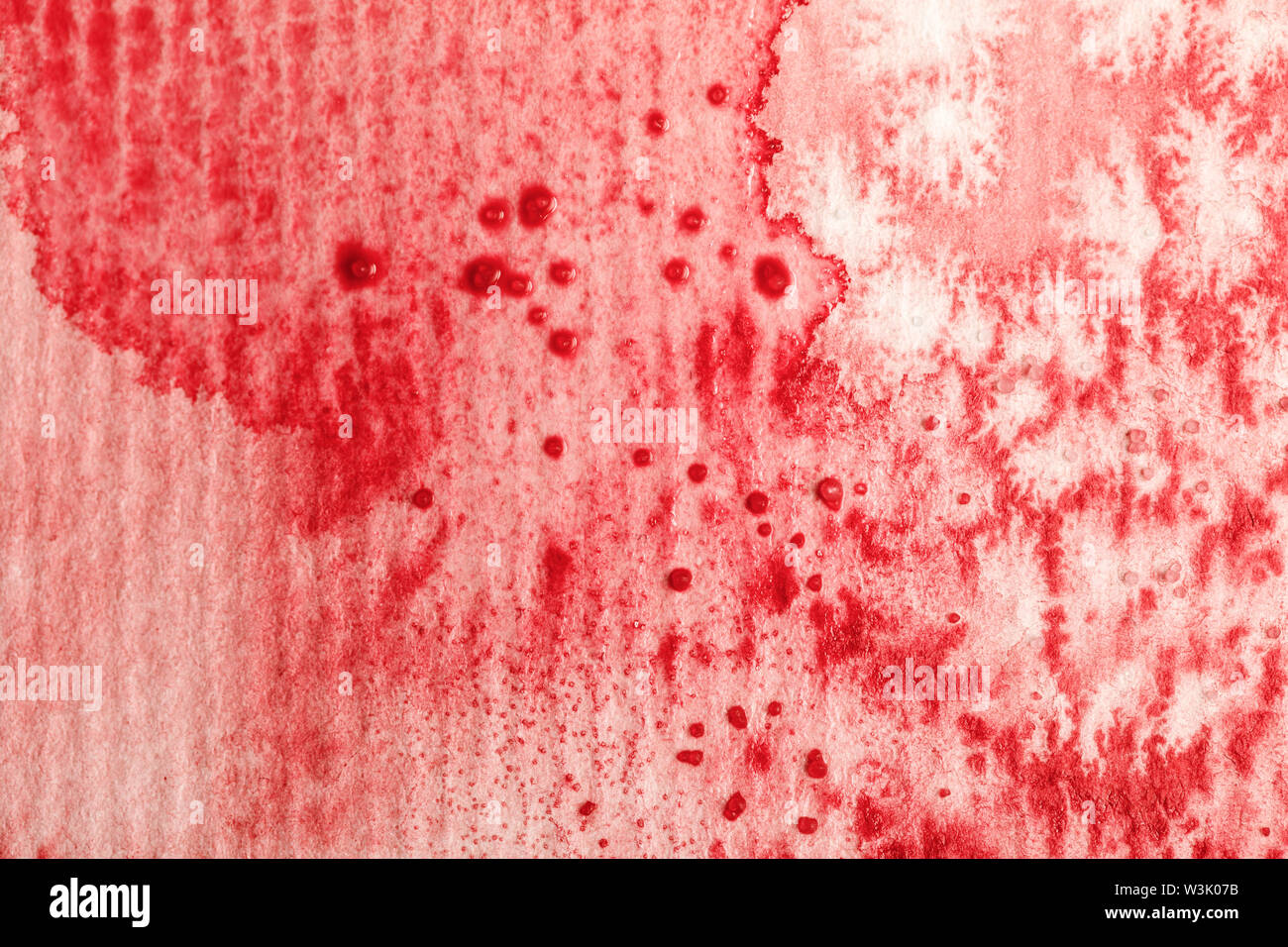 Red watercolour paint drops hi-res stock photography and images - Alamy