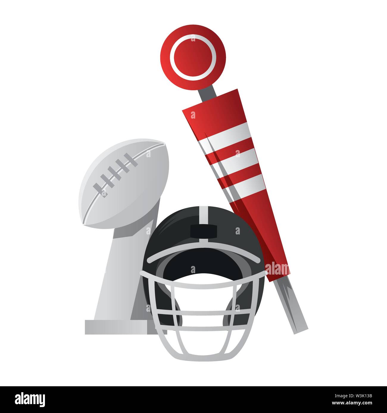 american football sport game cartoon Stock Vector Image & Art - Alamy