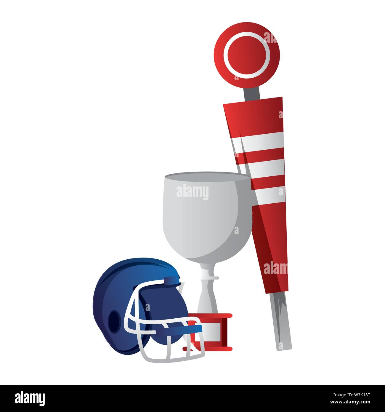 american football sport game cartoon Stock Vector Image & Art - Alamy
