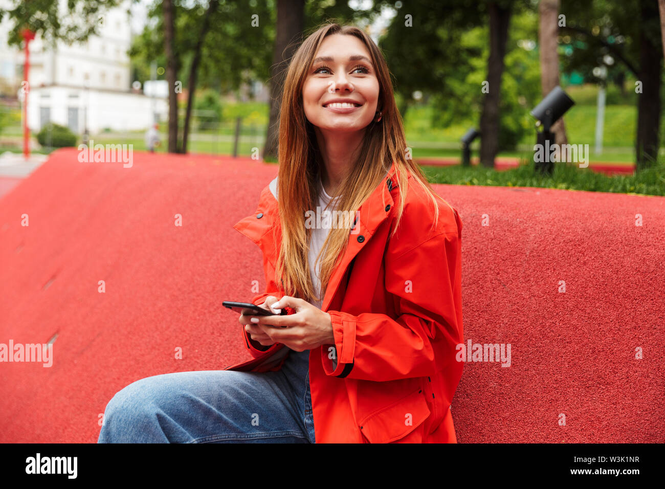 Cheerful wet teen girl hi-res stock photography and images - Alamy
