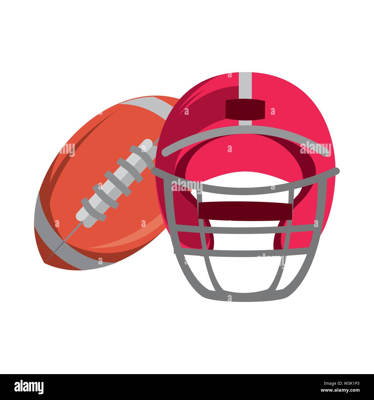 american football sport game cartoon Stock Vector Image & Art - Alamy