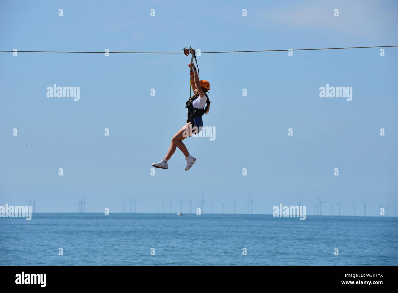 Brighton Zip Wire High Resolution Stock Photography and Images - Alamy