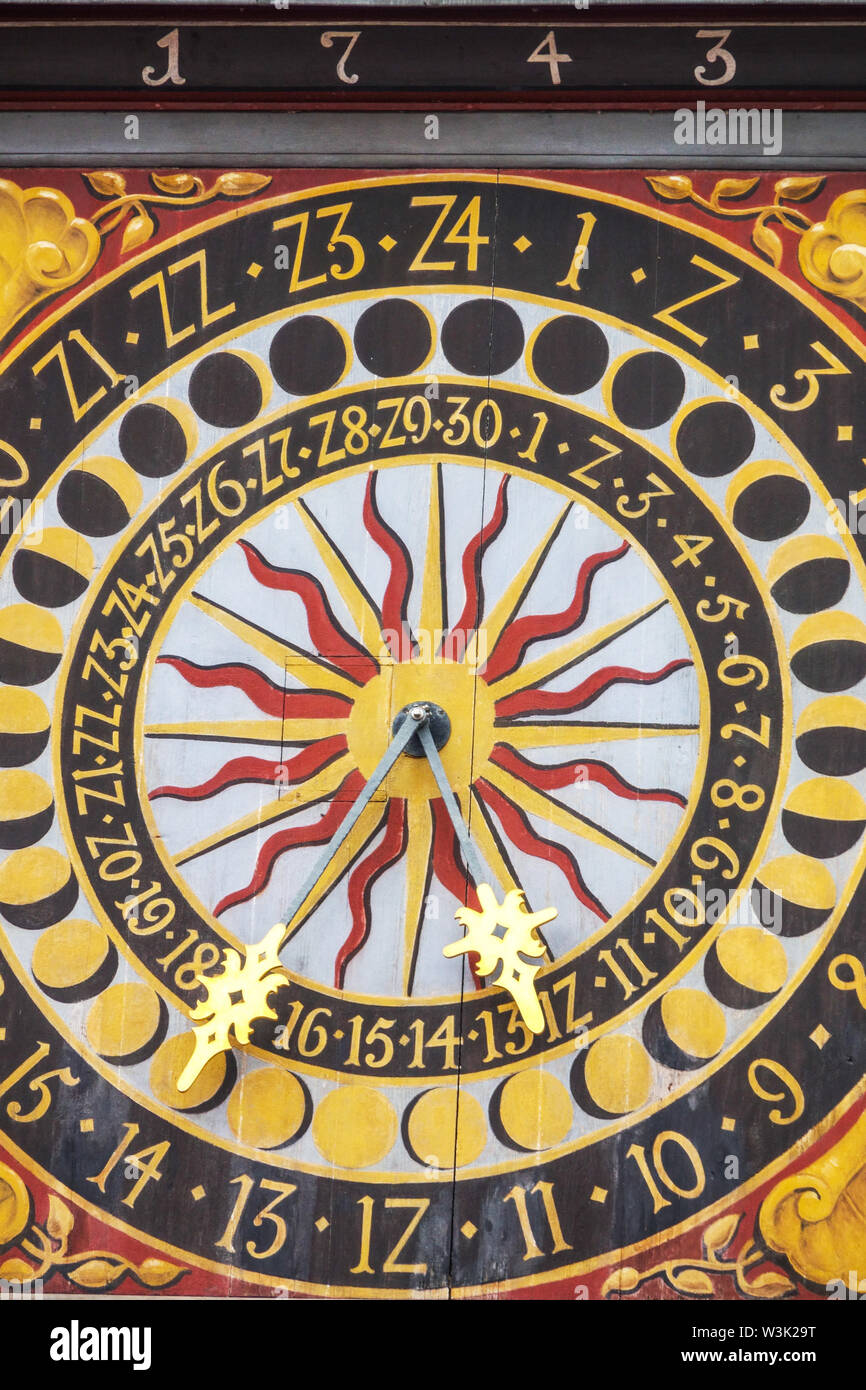 Goerlitz Astronomical Clock Germany Stock Photo - Alamy