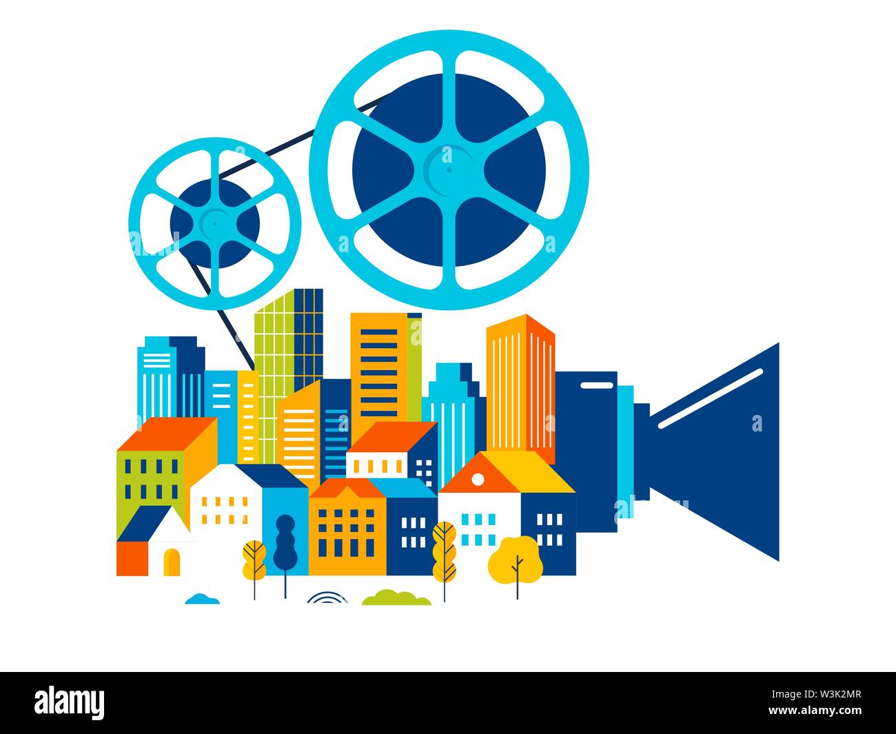 Movies poster Stock Vector Images - Alamy