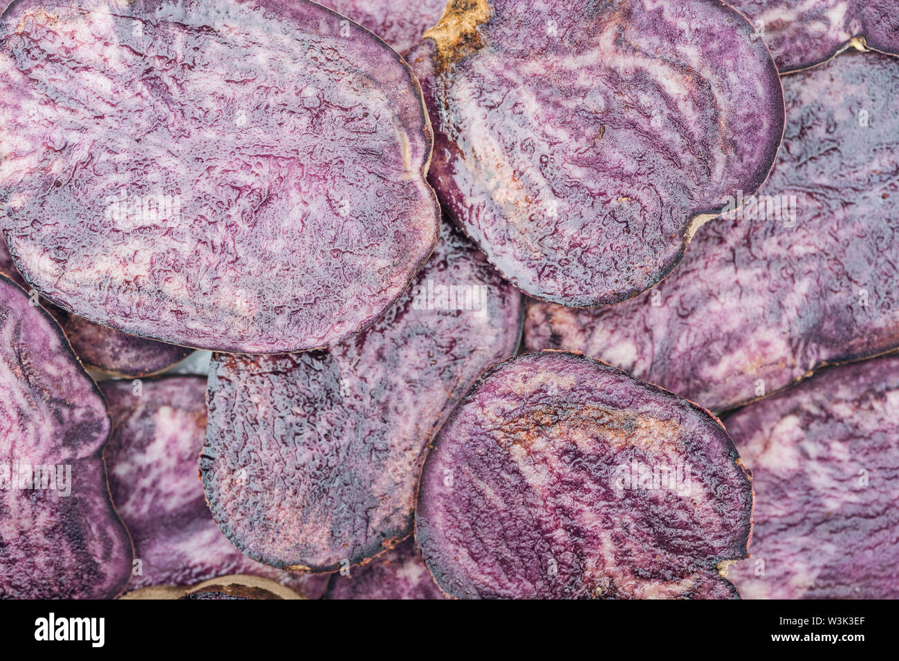 Top view fresh radish slices hi-res stock photography and images - Alamy