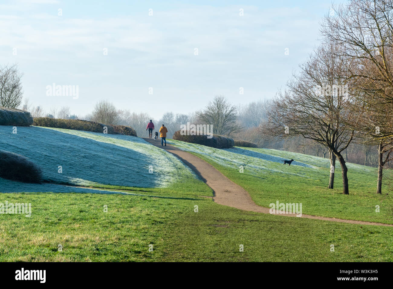 Relaxing environment on a chilly morning Stock Photo - Alamy