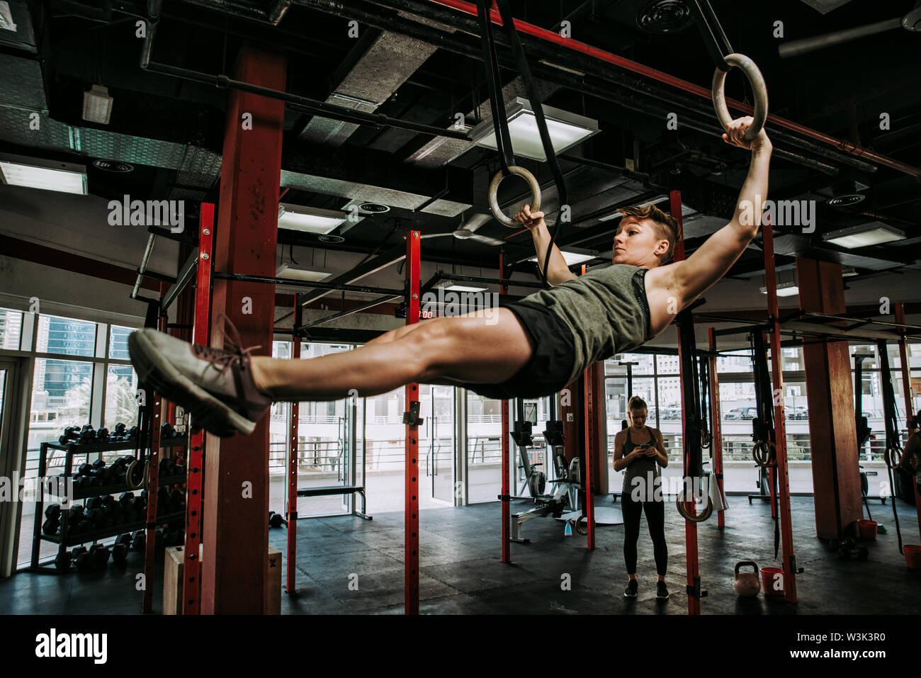 Functional training class working out Stock Photo - Alamy