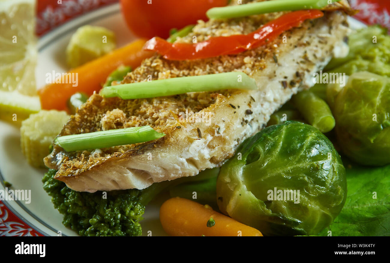 Baked massaman snapper, delicious baked curried fish Stock Photo - Alamy