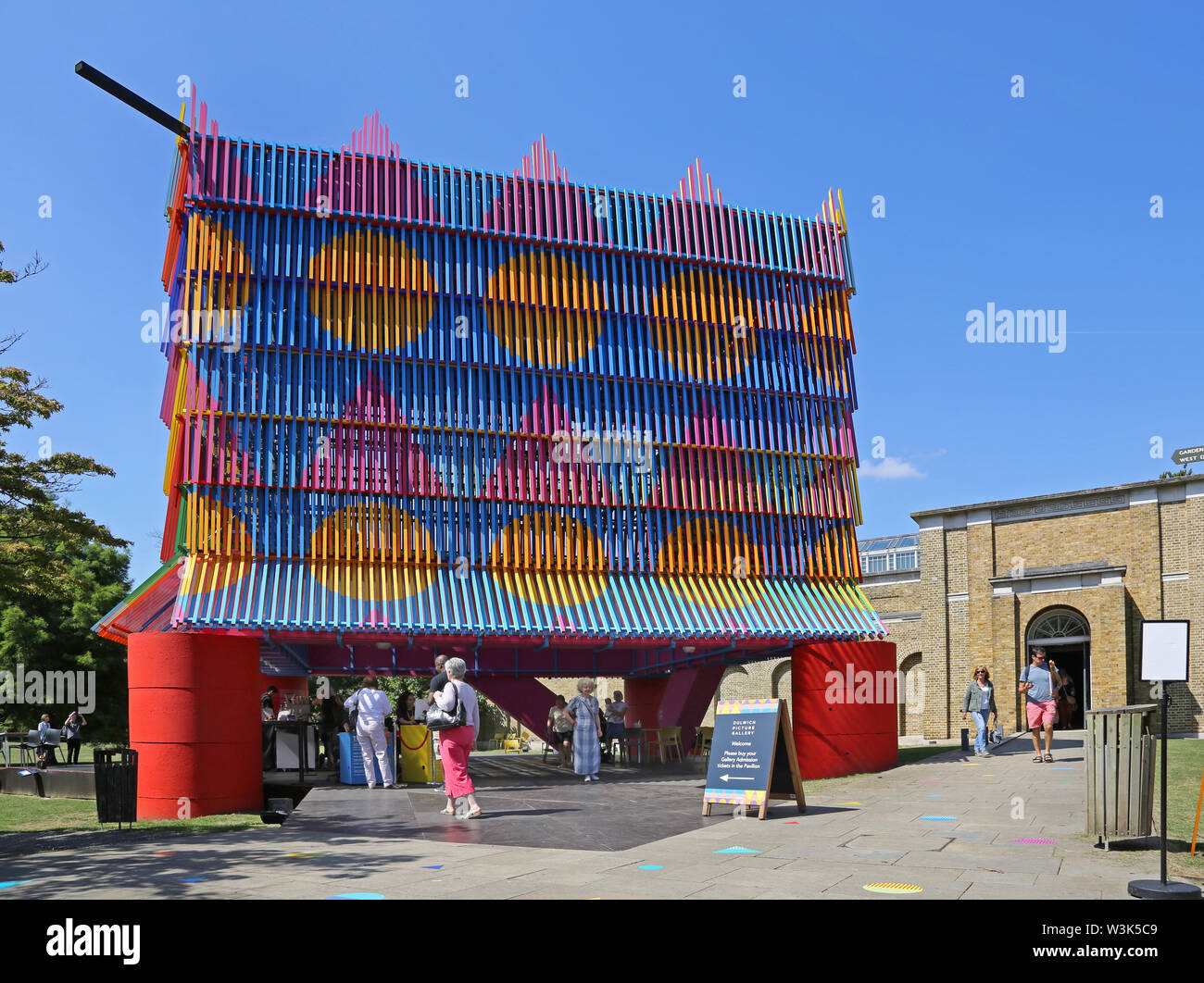 The Colour Palace, the 2019 Dulwich Picture Gallery Pavillion by ...